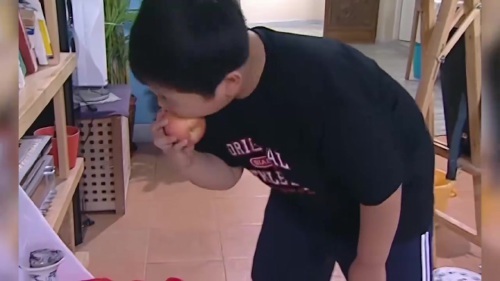 家庭生活中的音乐天才:刘星认真作画却被鼠标无情捣乱,闹出笑话来!