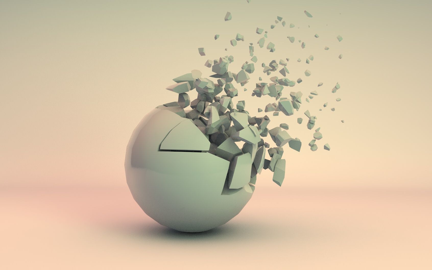 C4D破碎特效动画教程