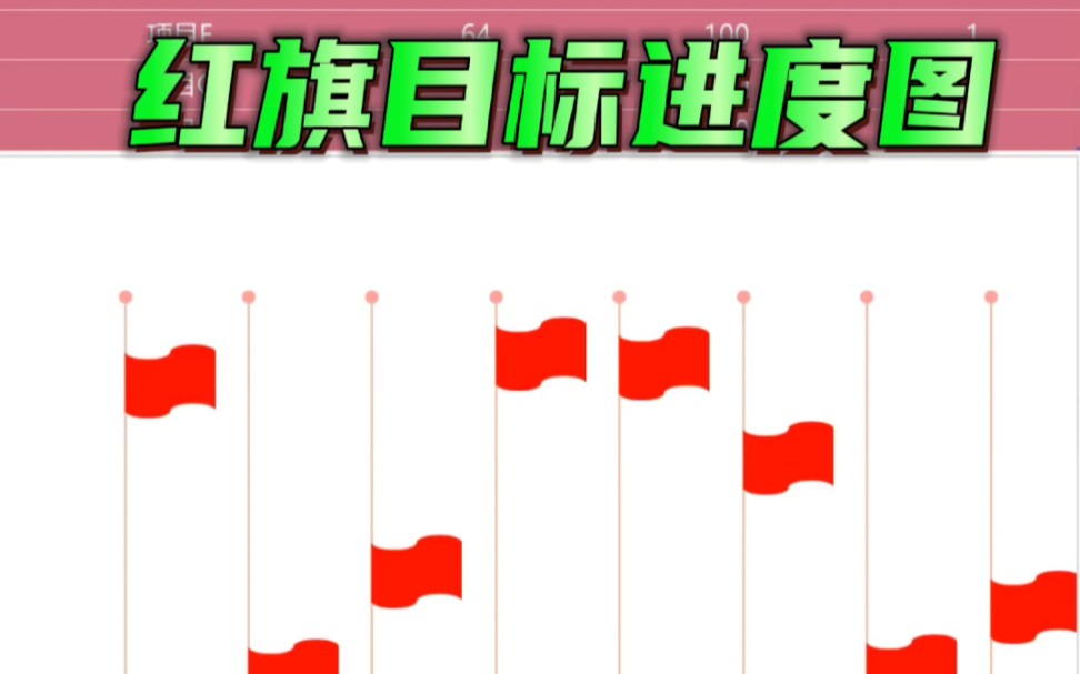 红旗目标进度图