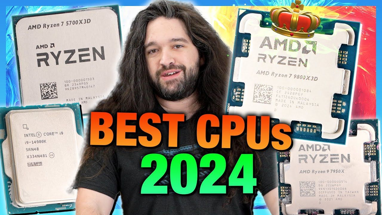 【4K60帧】2024年最佳CPU (英特尔 vs AMD):游戏、制作、预算和...
