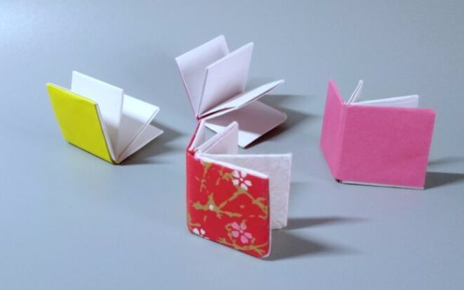 一张纸就能折出来的小书本,不用裁剪,不用胶水,好神奇