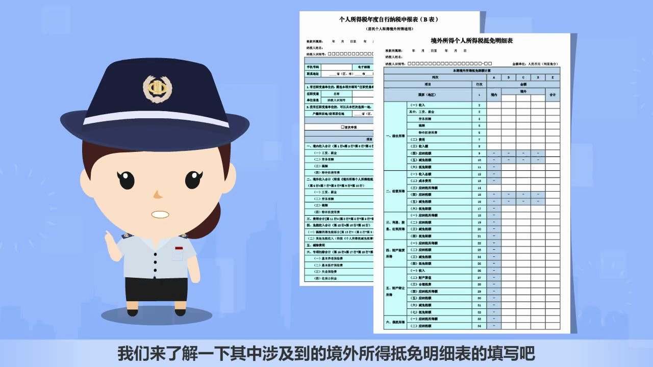 13 如何填写境外所得个税抵免明细表【个税年度汇算专题】