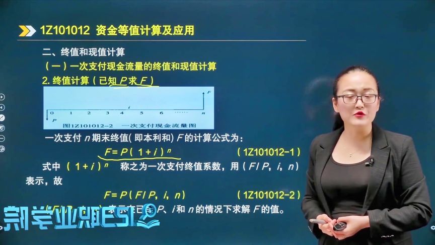 工程经济:终值和现值计算