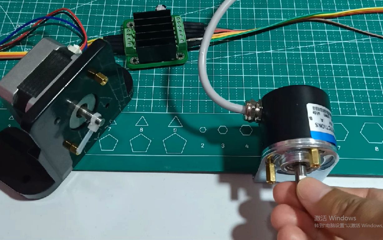 STM32步进电机编码器运动状态同步跟随 (第九期)