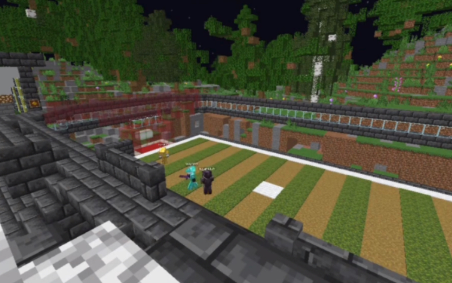 【EarthMC】在MC,你甚至可以踢球_哔哩哔哩bilibili_我的世界