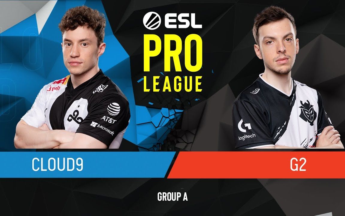...ESL Pro League Season 9 Cloud9 vs. G2 Esports双图回放|CS:GO