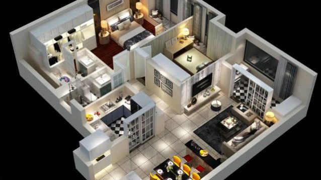 3dmax教程-鸟瞰效果图制作01建模部分