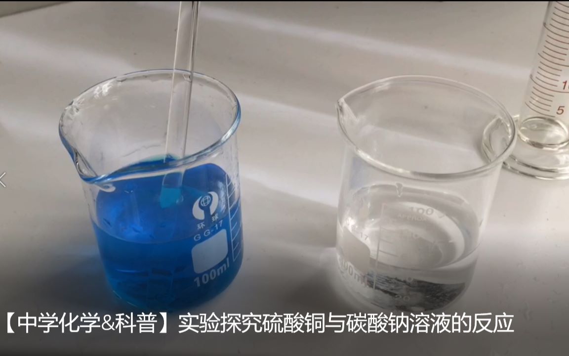 【中学化学&科普】实验探究硫酸铜与碳酸钠溶液的反应