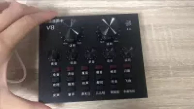 声卡连接电脑教程(通用)