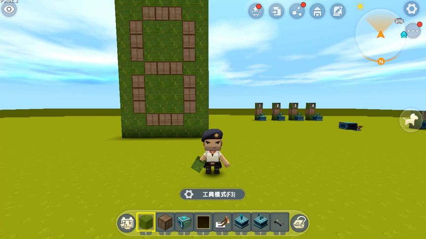 迷你世界:计时器制作,信号解析器,指令芯片,萌新教学,关注哟