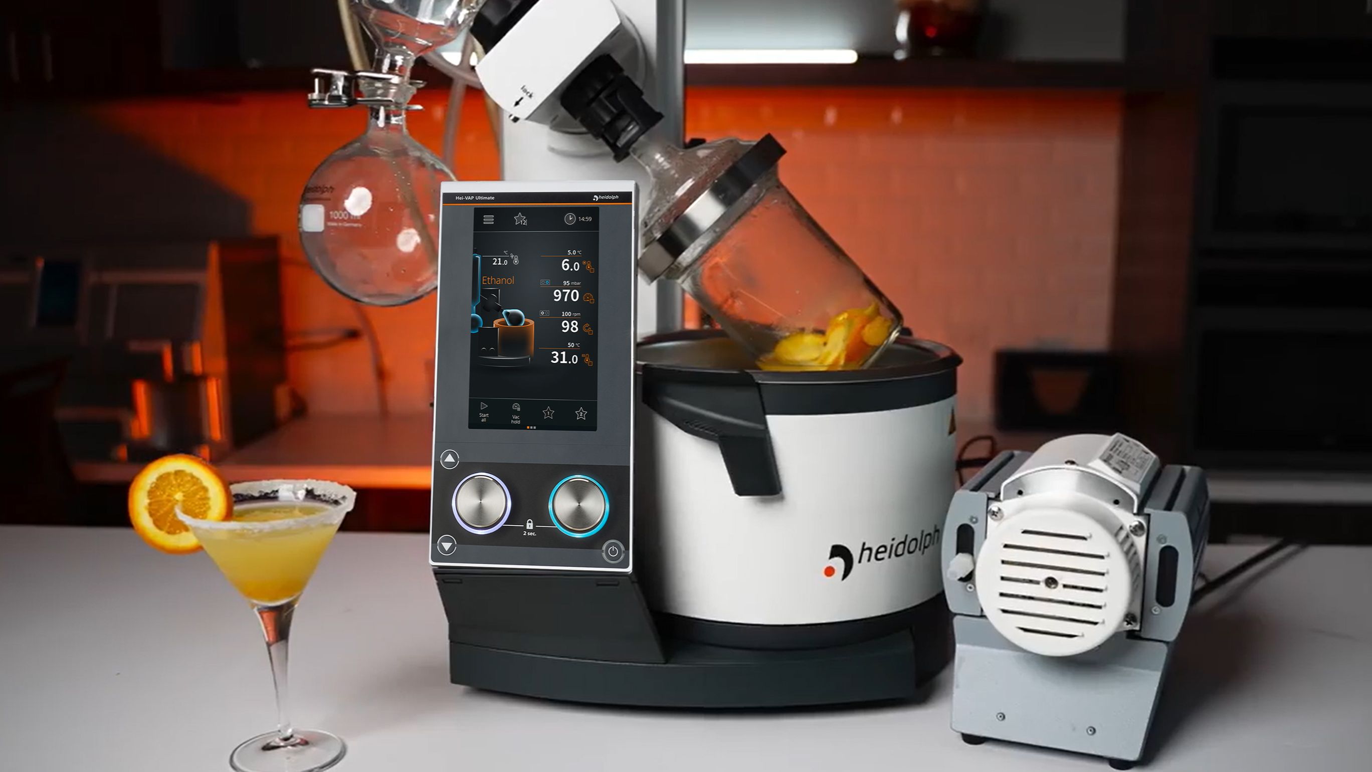 进阶鸡尾酒丨海道尔夫旋蒸助您畅享分子料理