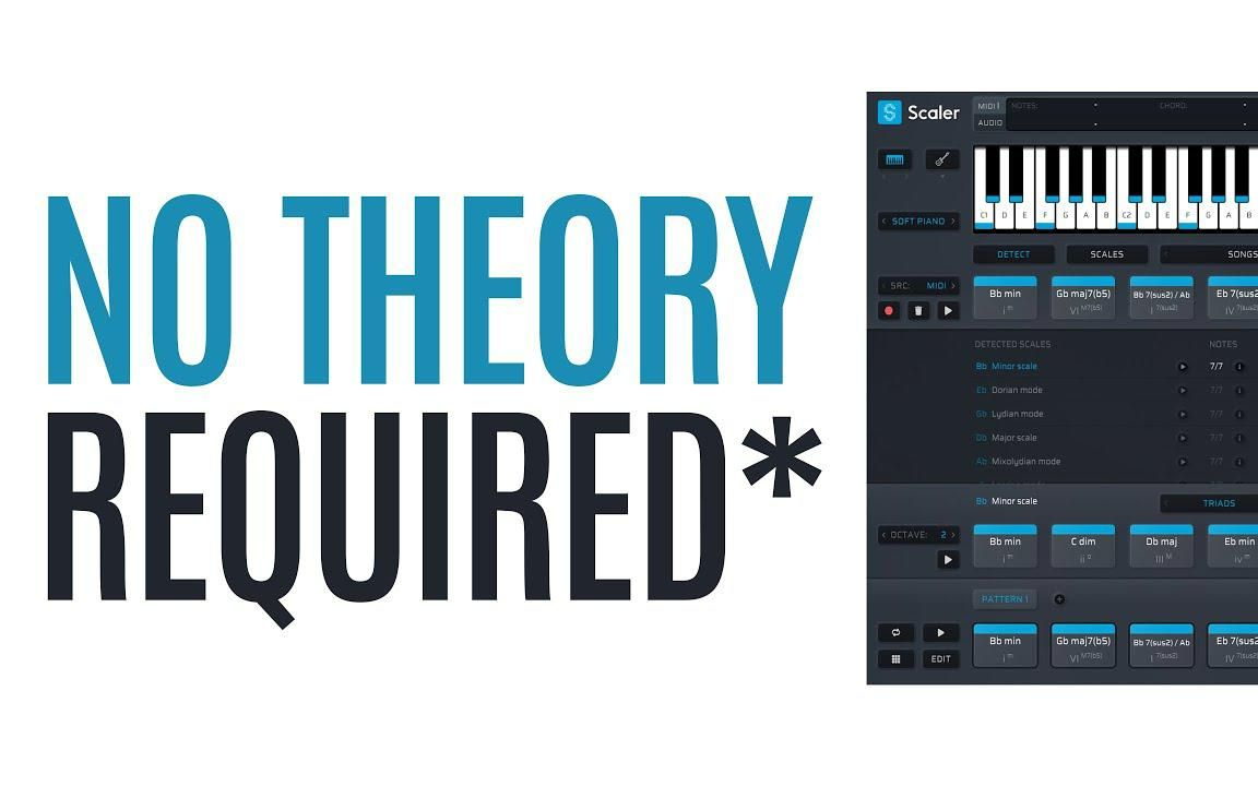 用scaler2写美丽和弦ߎ