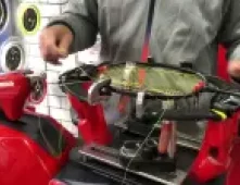 黄挺2020李宁穿线法羽毛球拍穿线