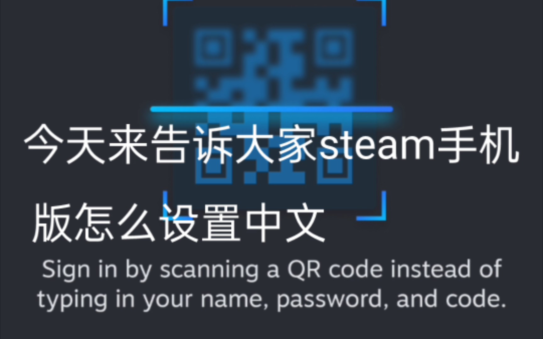 steam手机版超简单设置中文