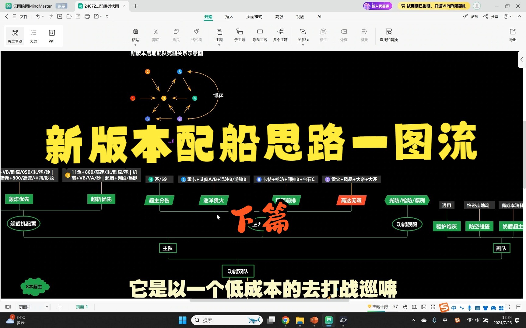 【无尽的拉格朗日】【新版本】配舰思路一图流(下)