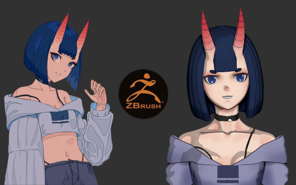 酒吞十字星魔女角色雕刻,教你如何提高你的造型能力,灵活学会雕刻!