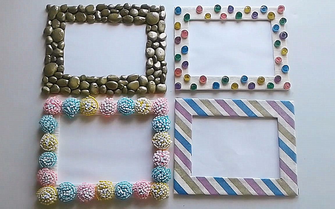 相框应该这样制作,不仅简单还非常漂亮,创意十足!