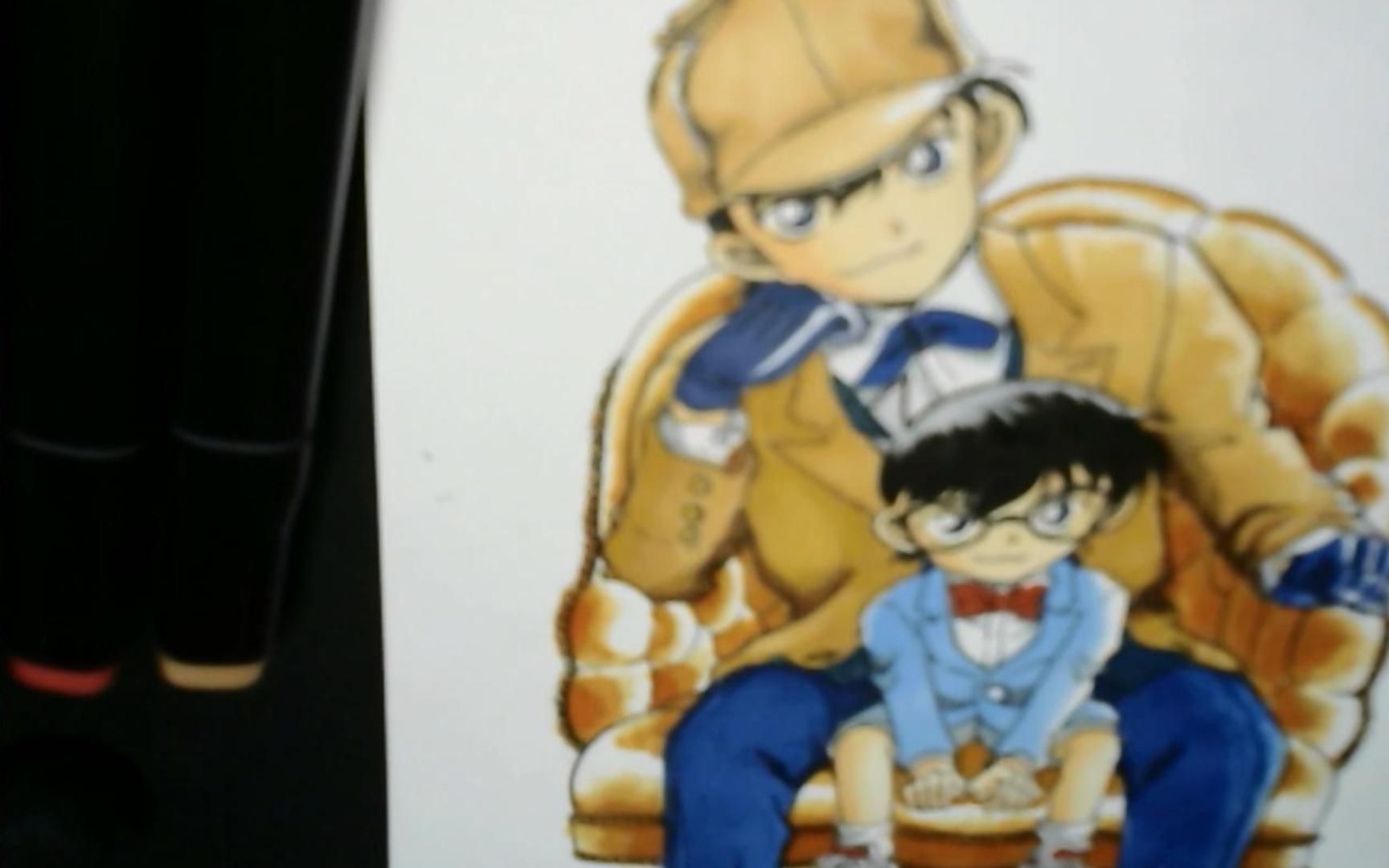 【绘画】【名侦探柯南】手绘+马克笔 记录一下~100倍速。