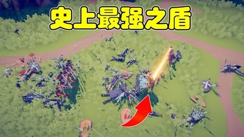 全面战争模拟器41.世上最强之盾骑士阻挡所有攻击