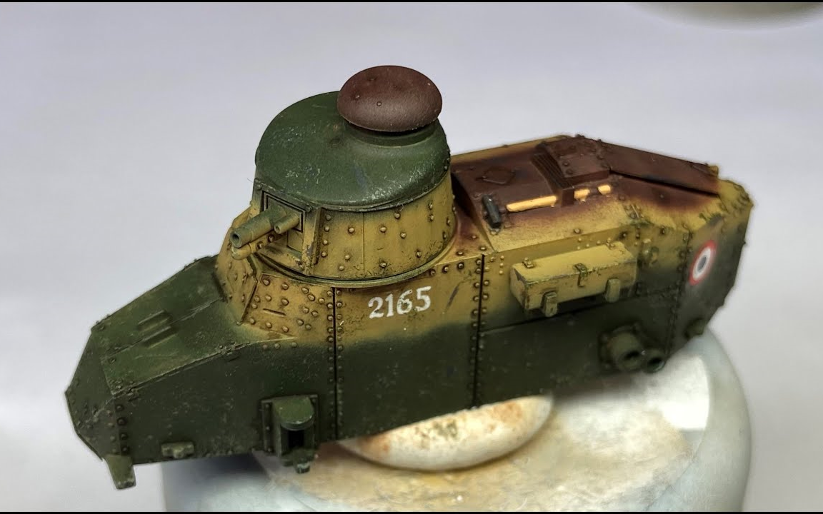 【Armour 72】鹰翔 1/72 法国FT-17坦克(铸造炮塔型)模型制作合集