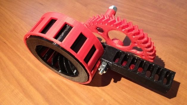 玩具手摇警报器模型3D打印图纸 STL格式