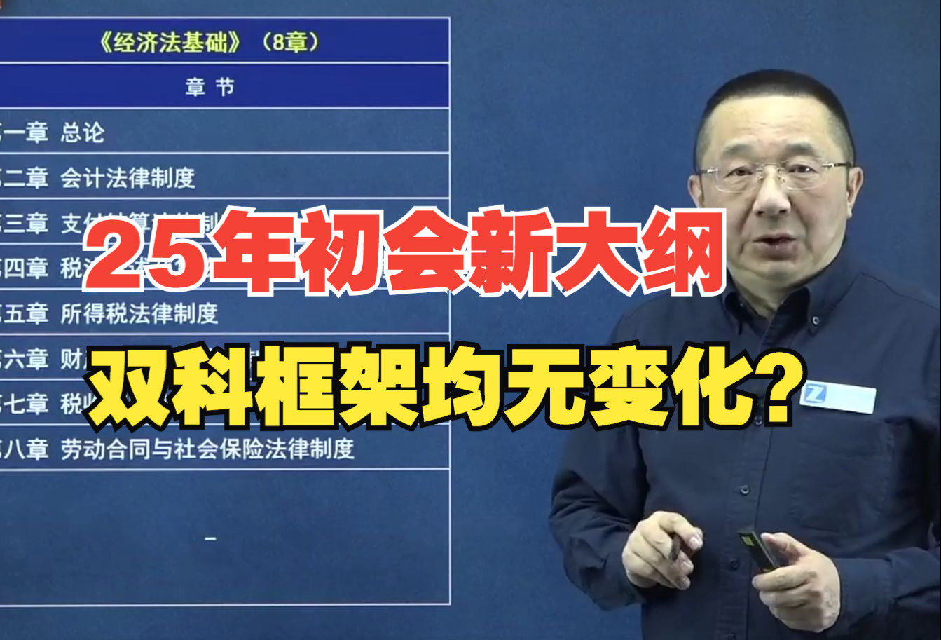 2025年初级会计考试大纲已发布!备考初会的宝子们快来听听马老师...