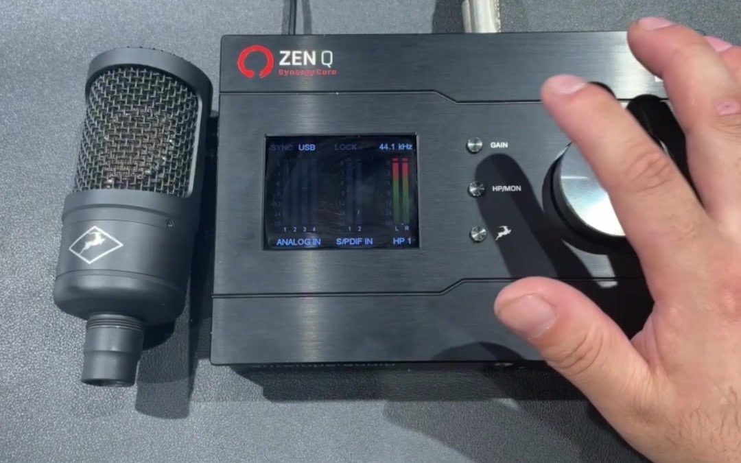 羚羊Antelope Zen Q USB版声卡按键功能讲解