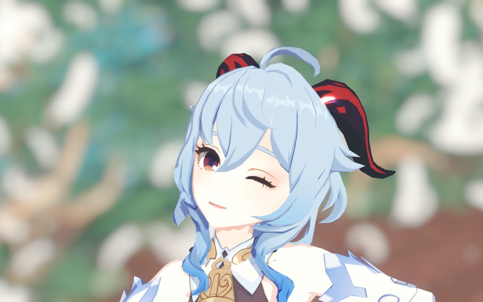 【MMD/2D渲染】王小美牌椰奶上架啦【原神 甘雨】【Lucky Orb】