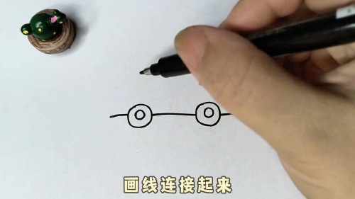 涂色后的跑车简笔画,竟然变得如此惊艳与平凡的对比!