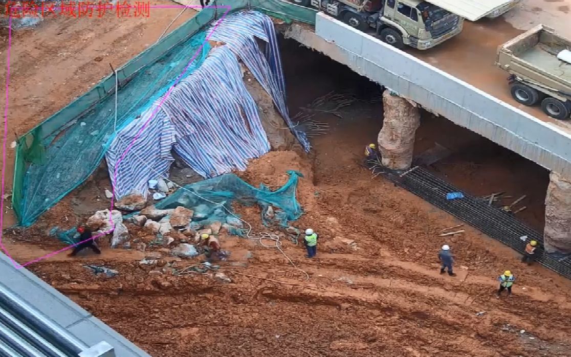 危险区域防护检测 工地周边防护系统 周界入侵检测系统