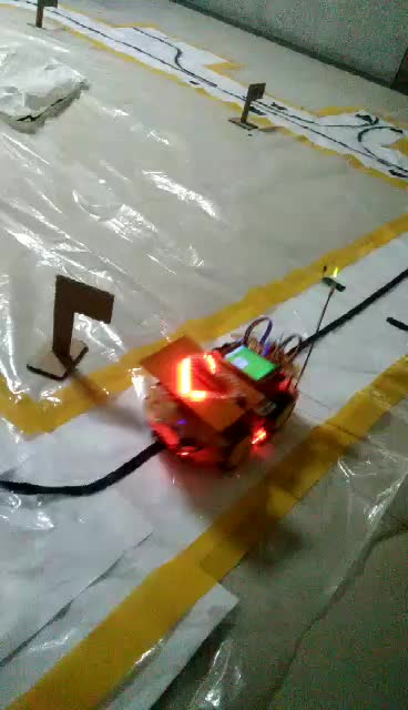 基于STM32的智能小车-模拟驾驶证科目二赛道