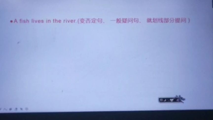 三至六年级的小朋友来看看这道句型转换