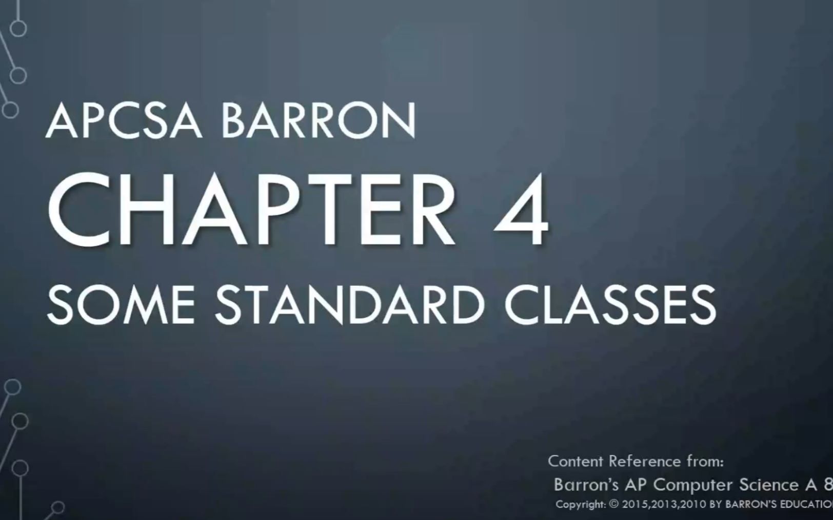 AP计算机科学A第九次课