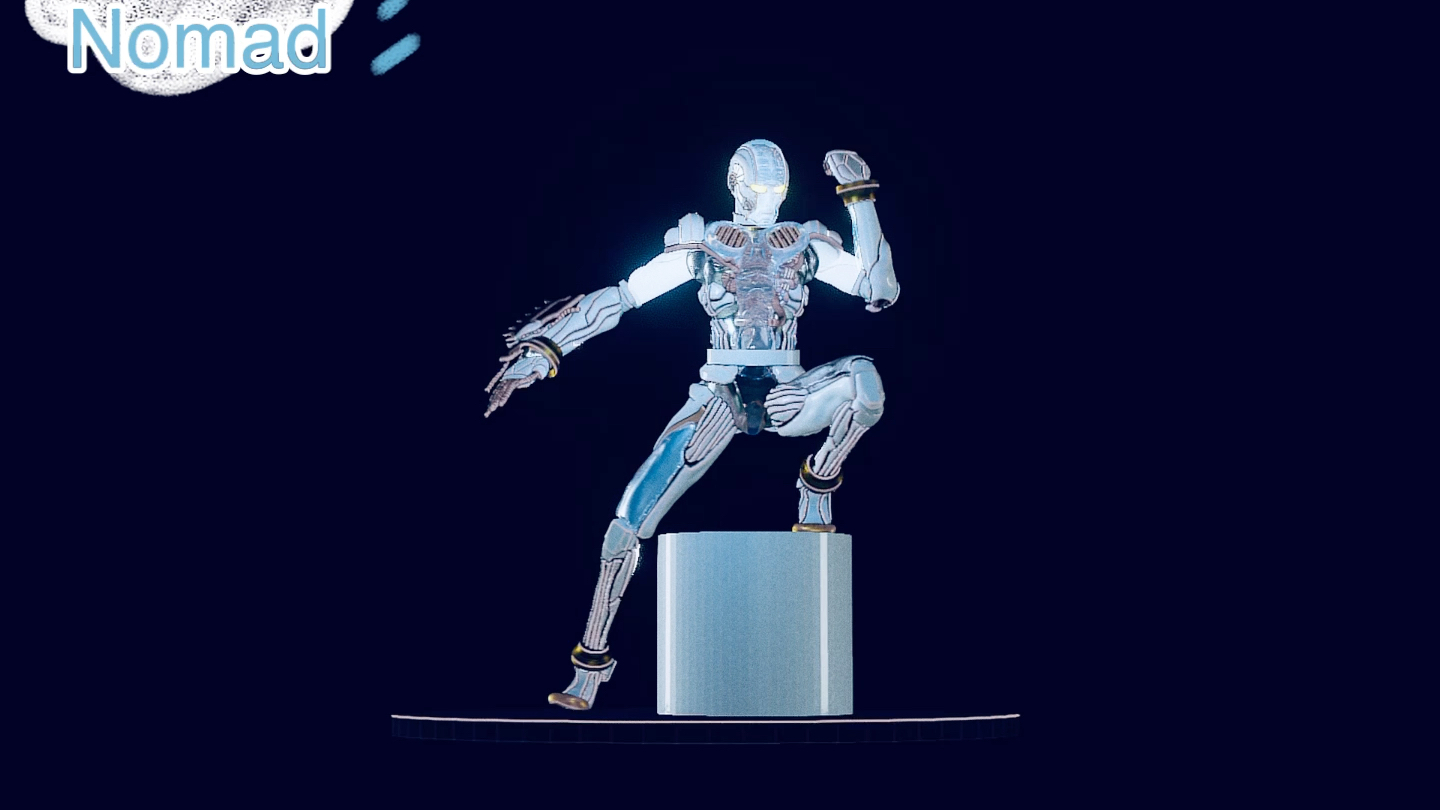 人造人间电脑奇侠nomad建模练习