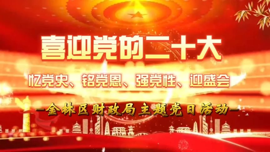 忆党史、铭党恩、强党性、迎盛会!金林区财政局主题党日活动纪实
