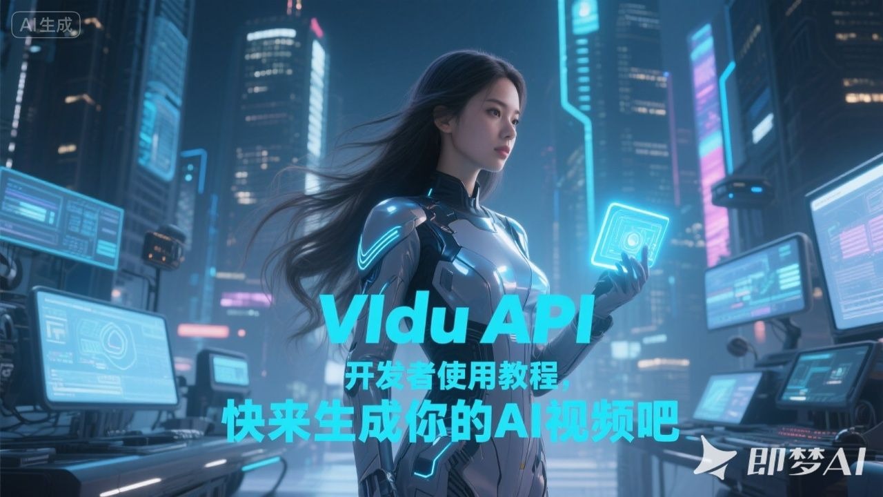VIdu API开发者使用教程,快来生成你的AI视频吧