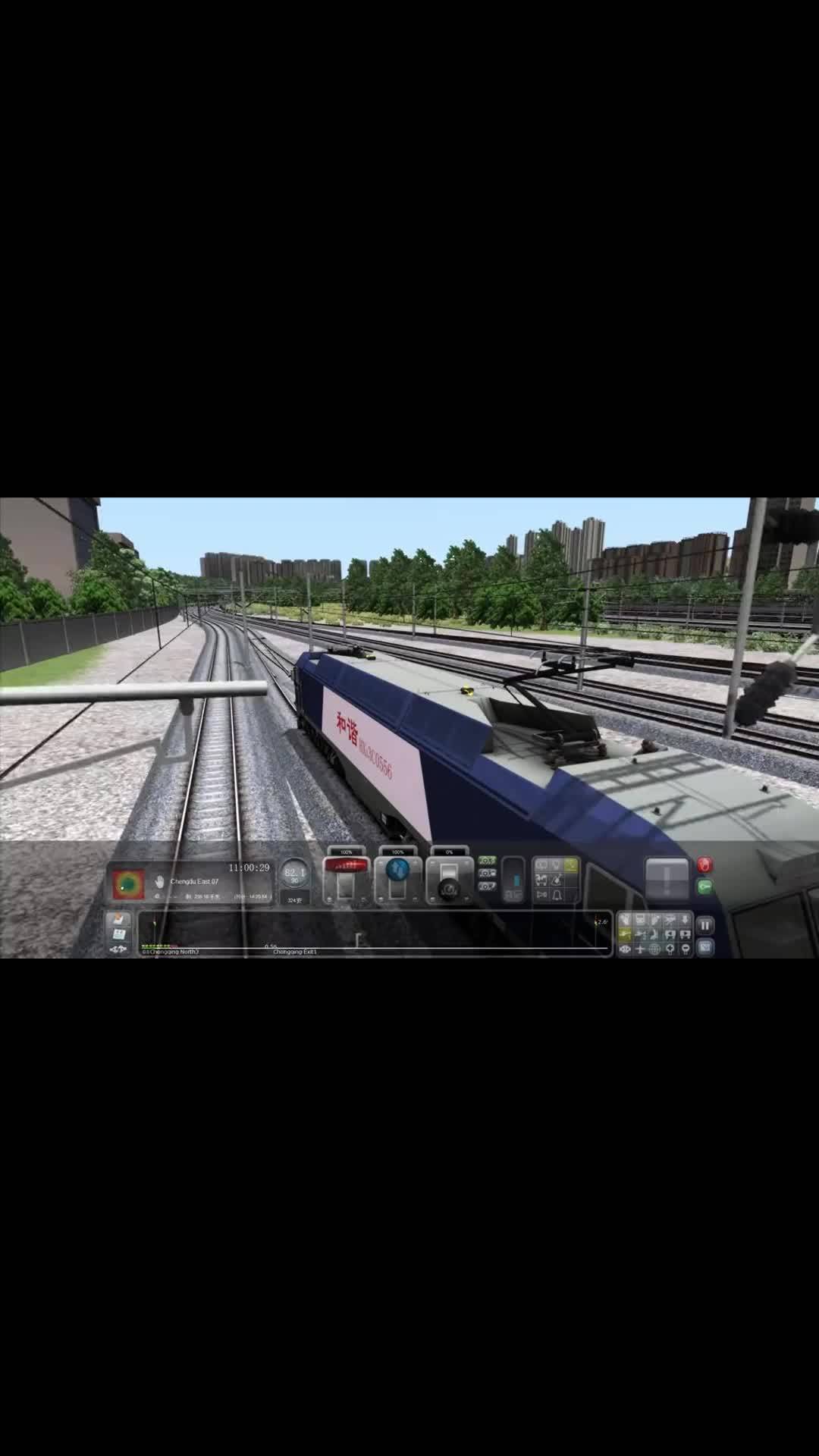 模拟火车:驾驶和谐号红皮火车