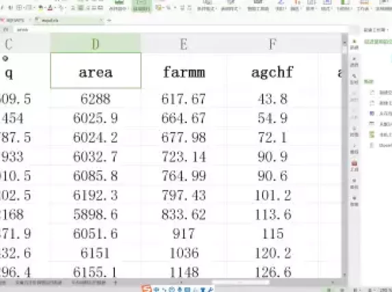 1数据输入-面板数据模型Stata软件操作教程