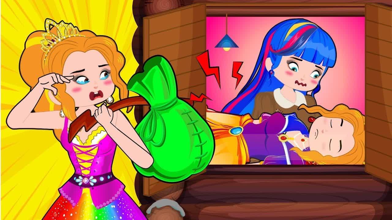 小西蒙动画:公主带上行李,一路会遇到什么呢?