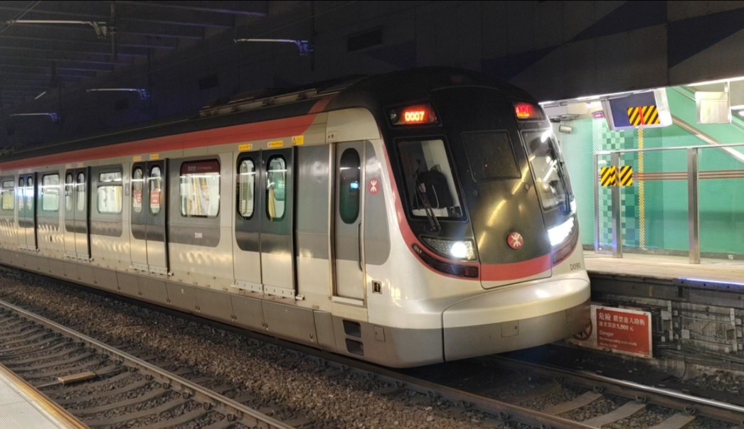 2024年4月8日,本班列车以红磡站为始发站,港铁东铁线R-Train型电客车...