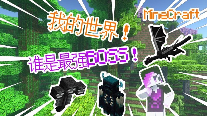 我的世界:谁才是最强BOSS