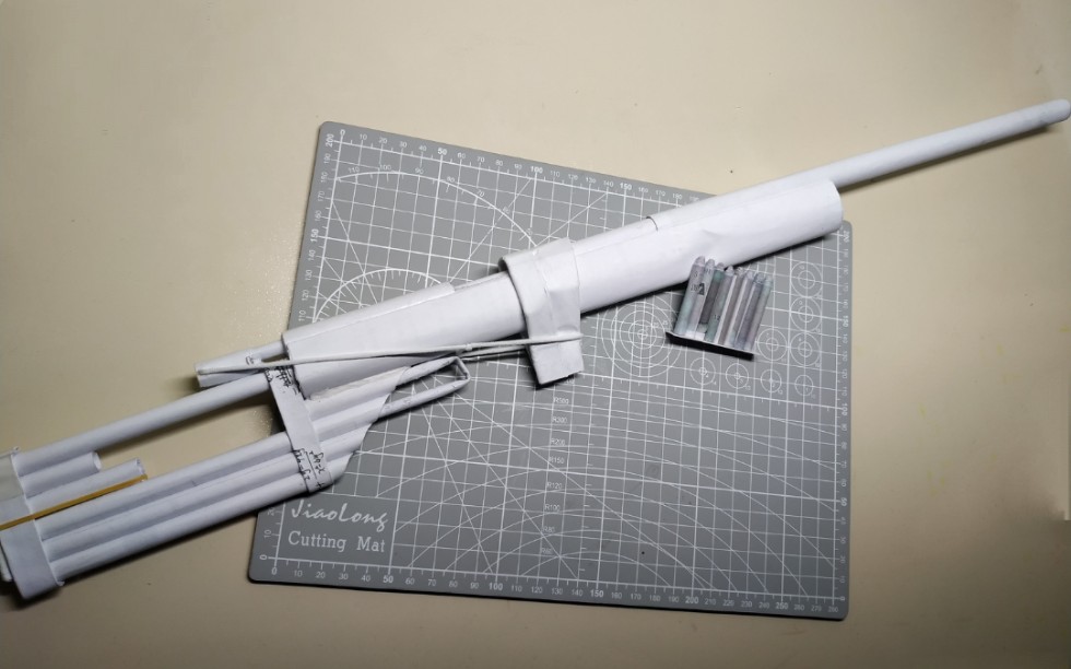 『纸质手工』皮筋枪 童鞋见后巨羡慕