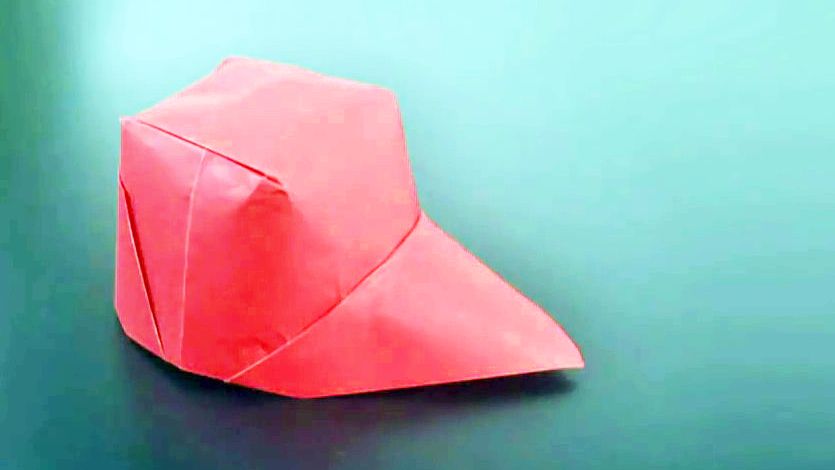 手工创意折纸教学,制作一个纸帽子