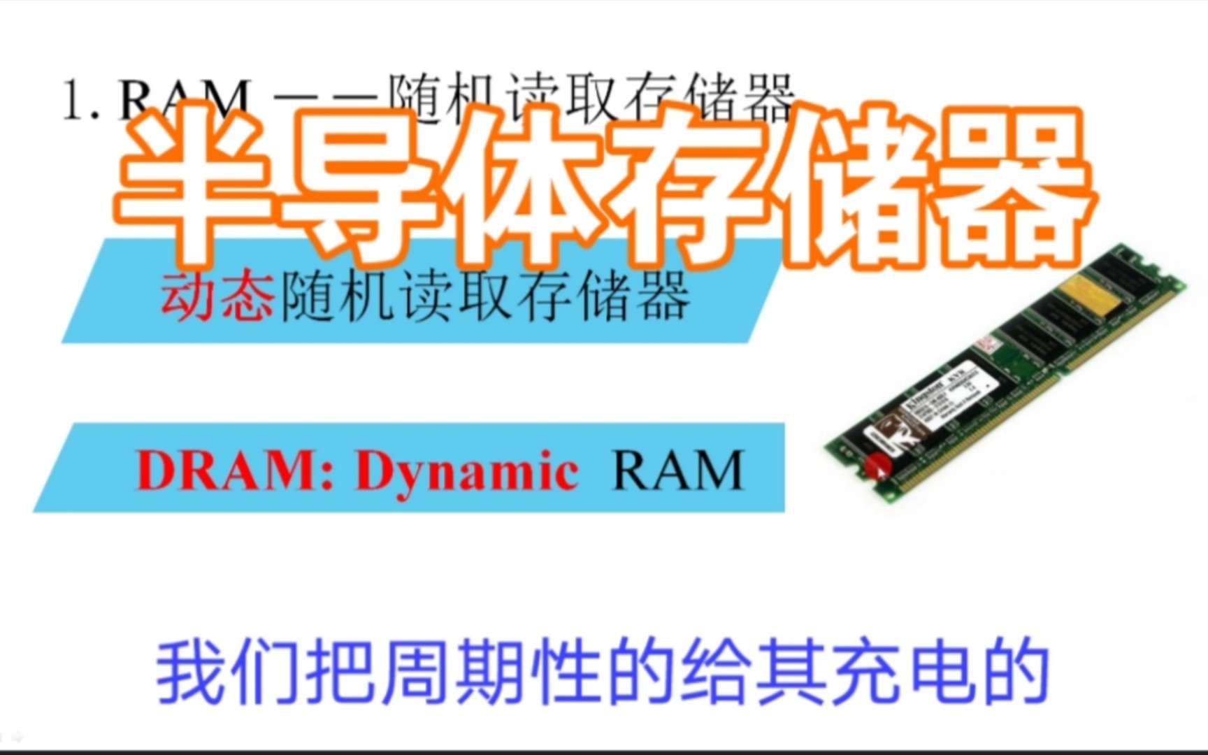 介绍半导体存储器