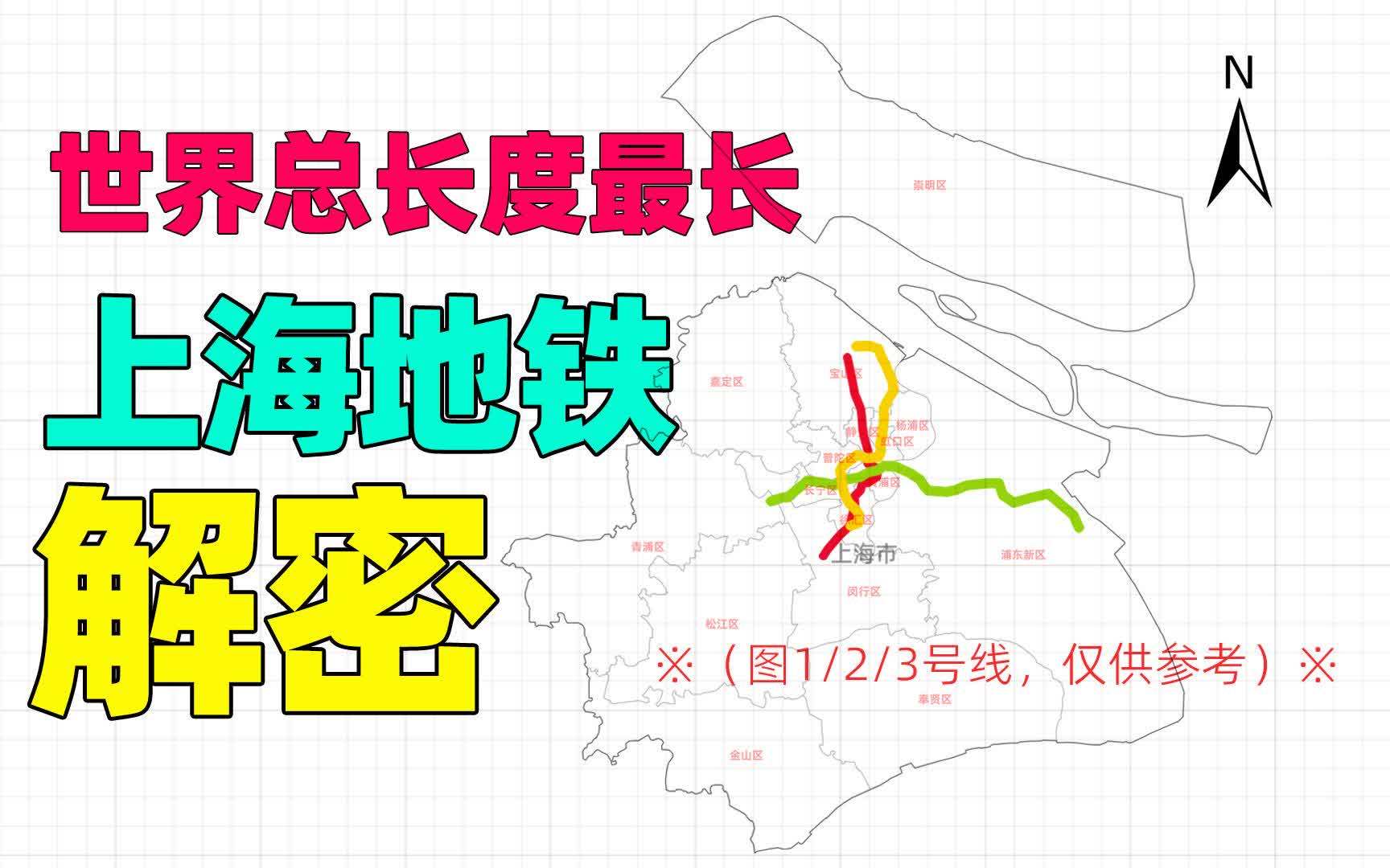 3D展示上海最早的地铁线,内地第三个开通运营地铁的城市