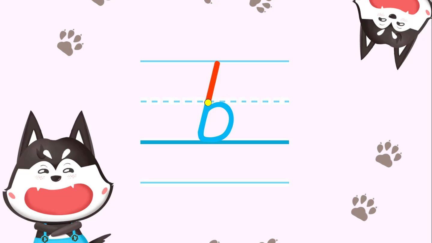 一个视频搞定26个字母书写笔顺