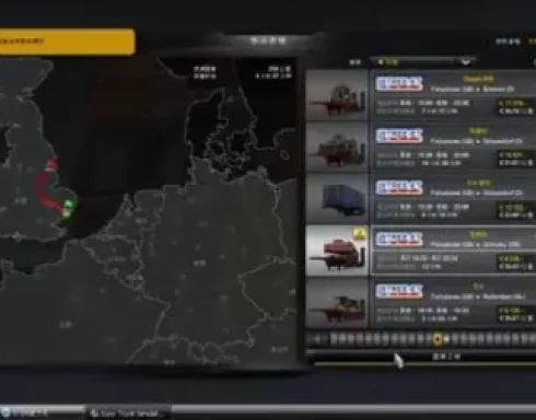 欧洲卡车模拟2---英国之旅