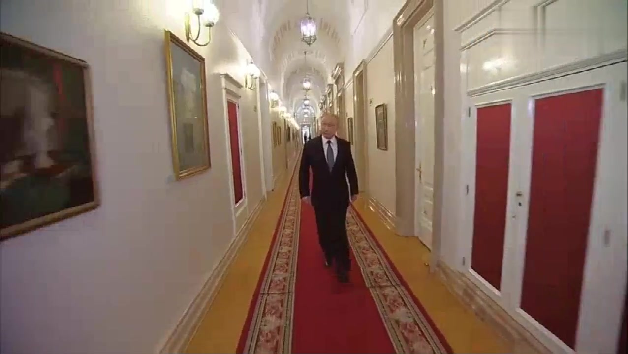 王者归来俄罗斯联邦总统弗拉基米尔·弗拉基米罗维奇·普京就职典礼