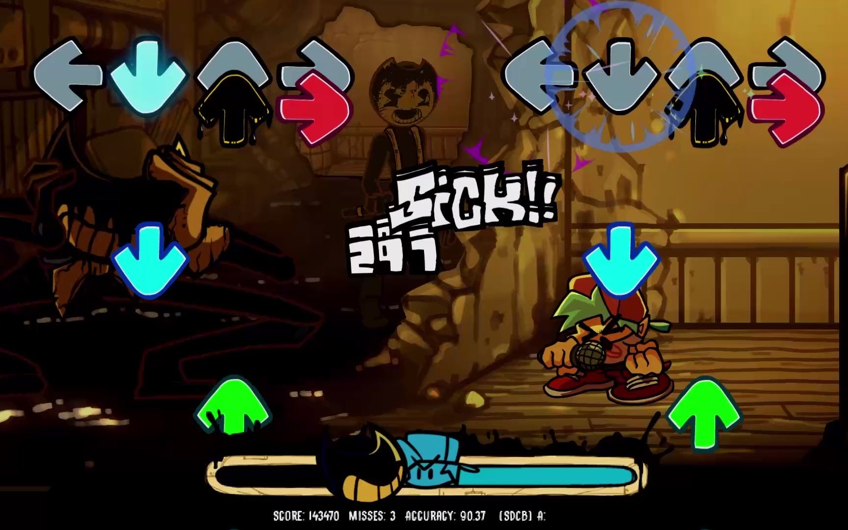 周五夜放克 班迪三阶段_游戏热门视频