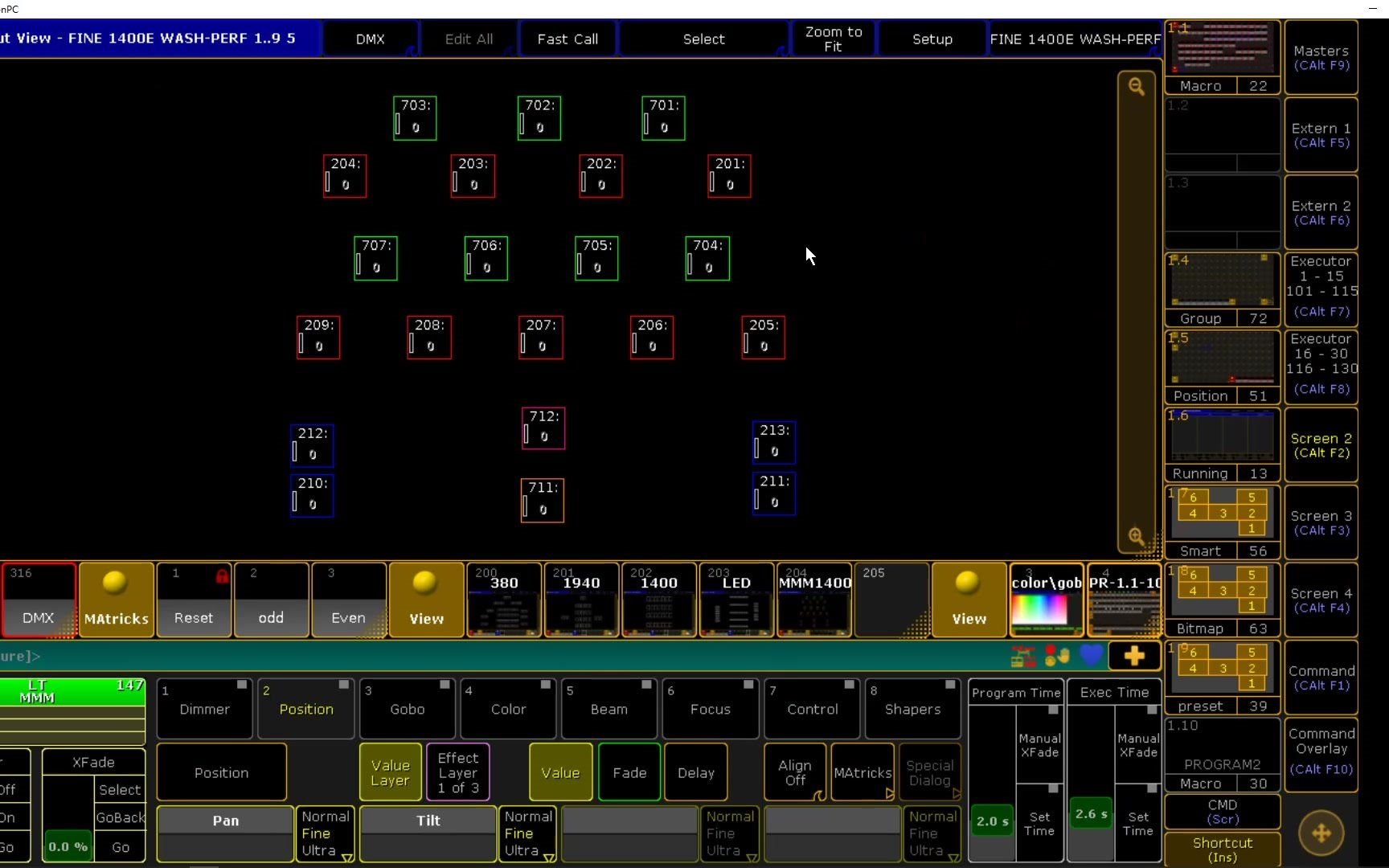 MA2一键导入高级教程之Layout布局配接导入导出